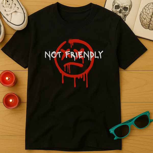 Not Friendly T-Shirt – Cynical By Design